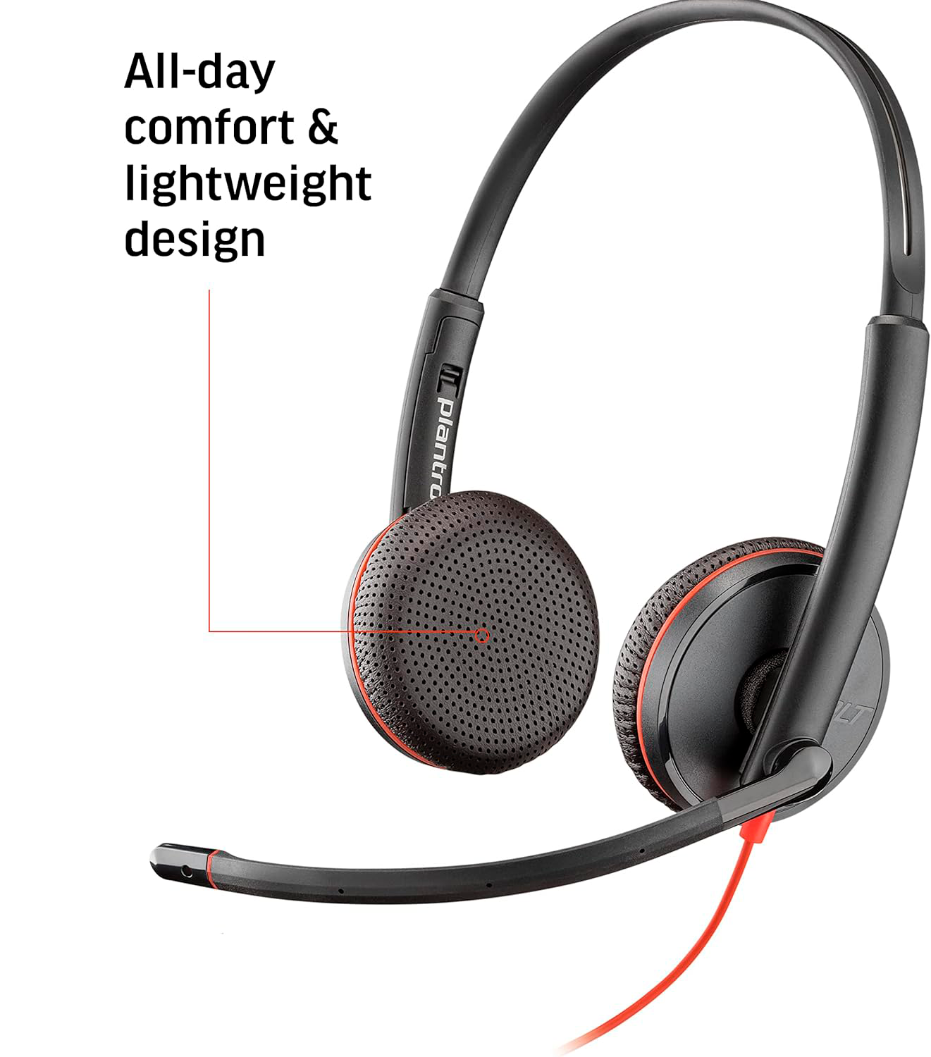 Plantronics Blackwire C3225 USB-A Binaural Headset - Softserve ...